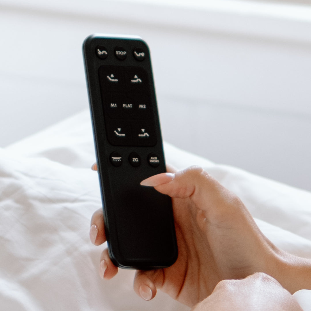 Dreamotion Adjustable Foundation And Serta Carina Mattress Set